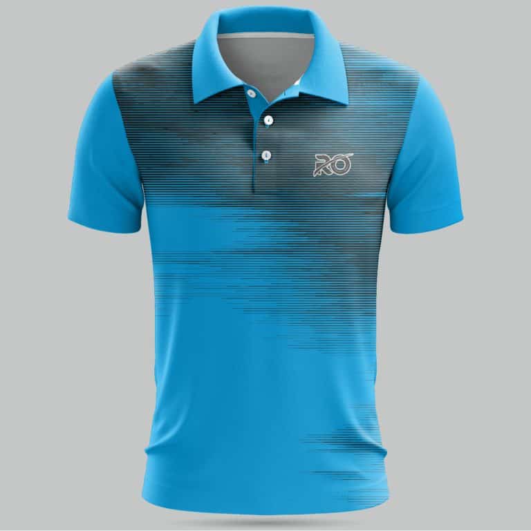 Ro Cricket Jersey T.Blue Black - RO International