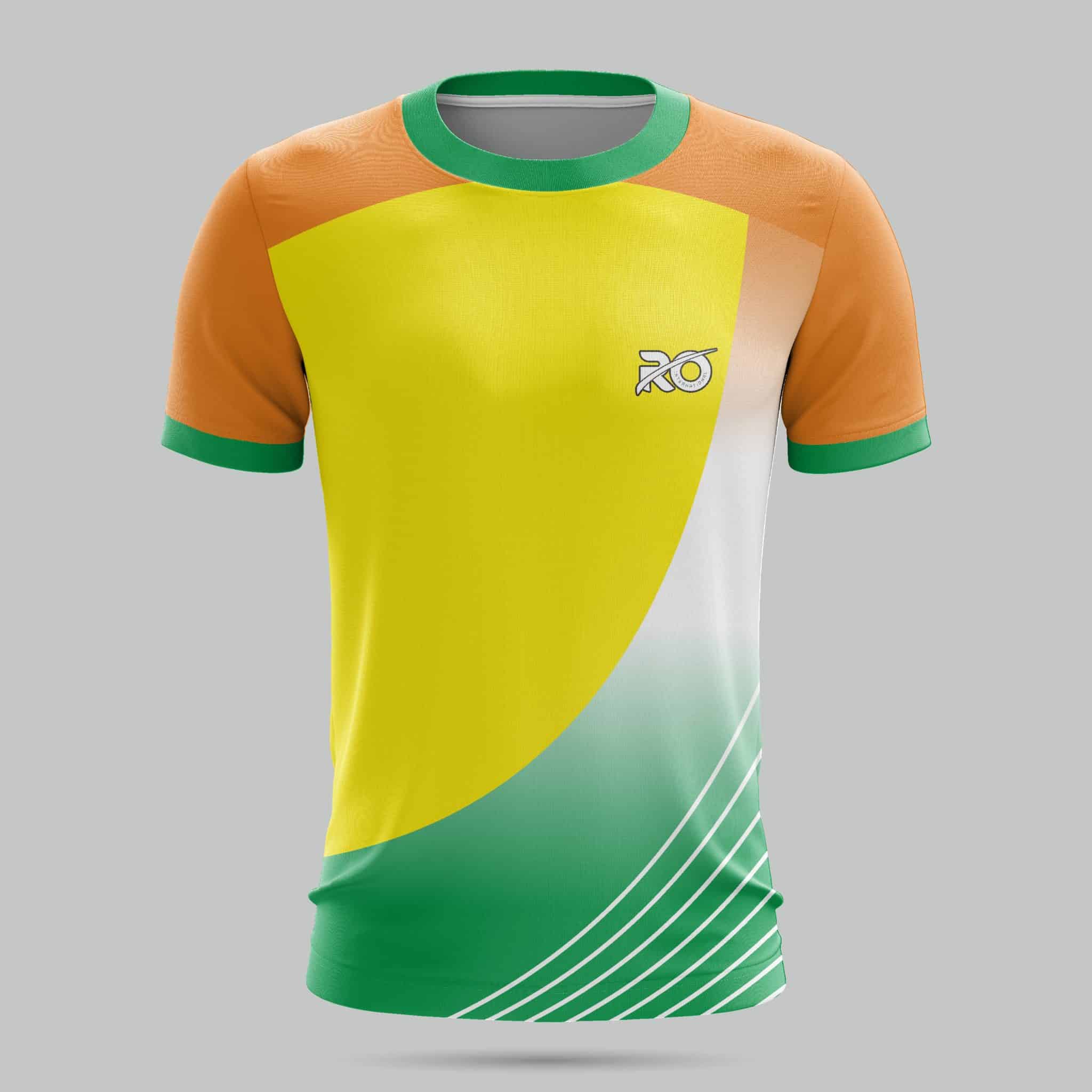 Ro Cricket Jersey Sea Blue White - RO International