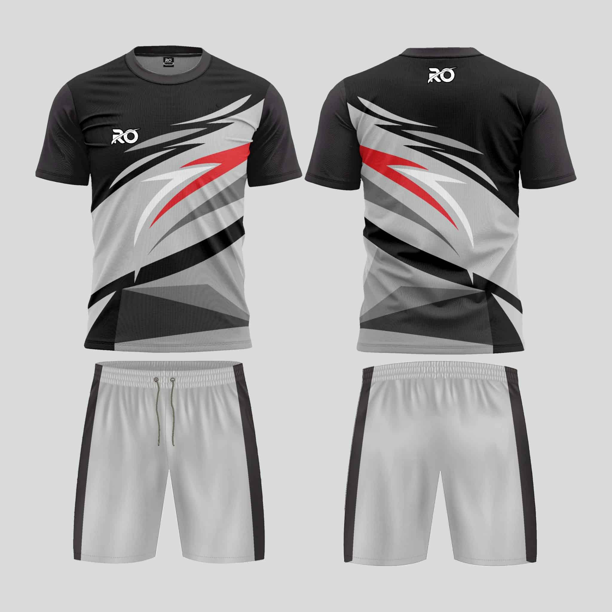 Ro Football Set Black Grey - RO International