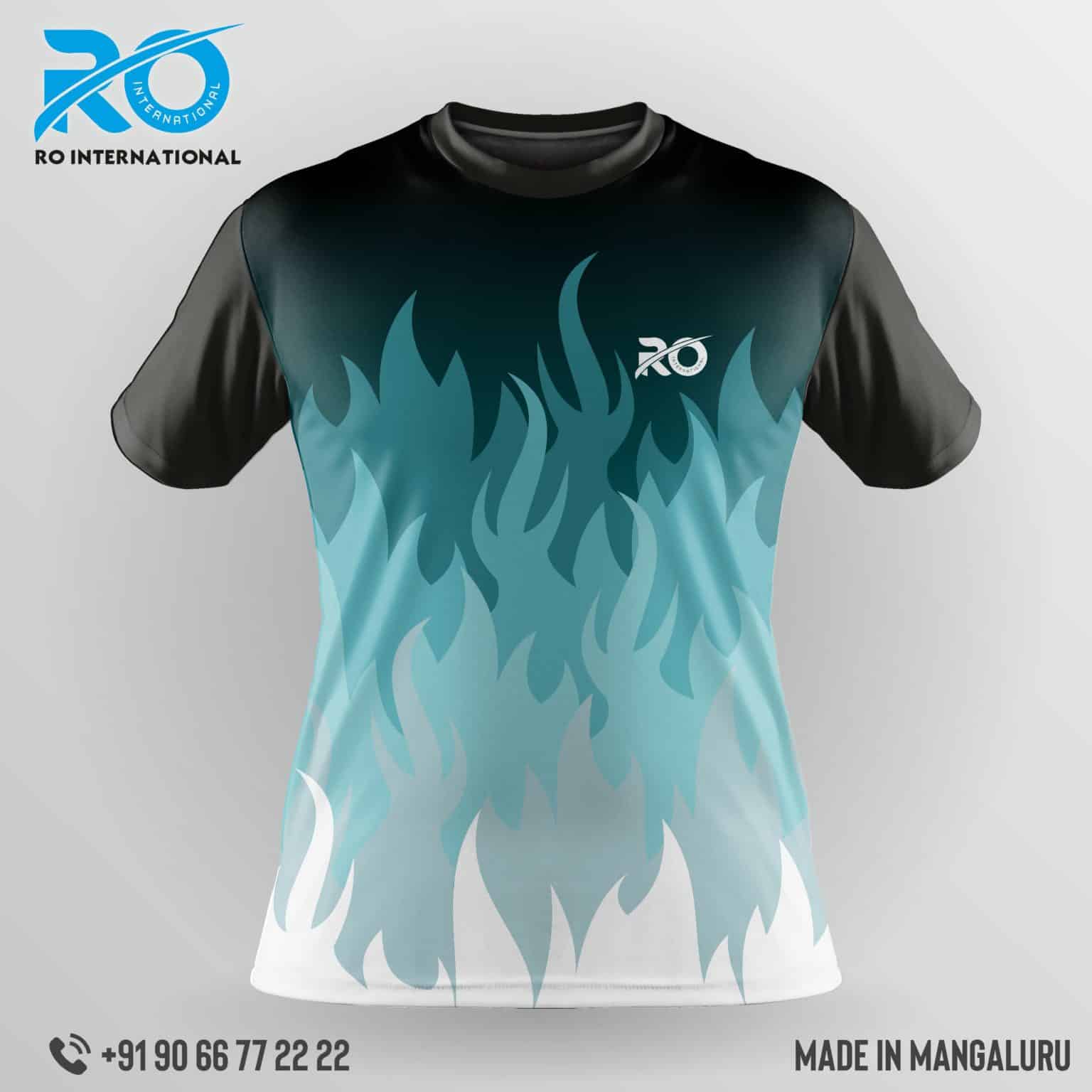 Ro FS Sublimation Jersey Orange Black - RO International