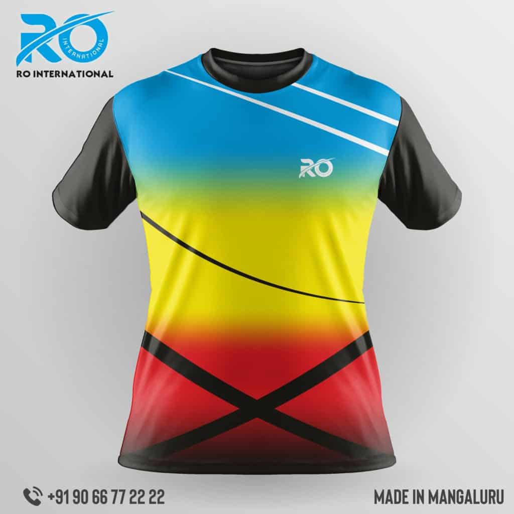 Ro FS Sublimation Jersey Red Navy Blue - RO International