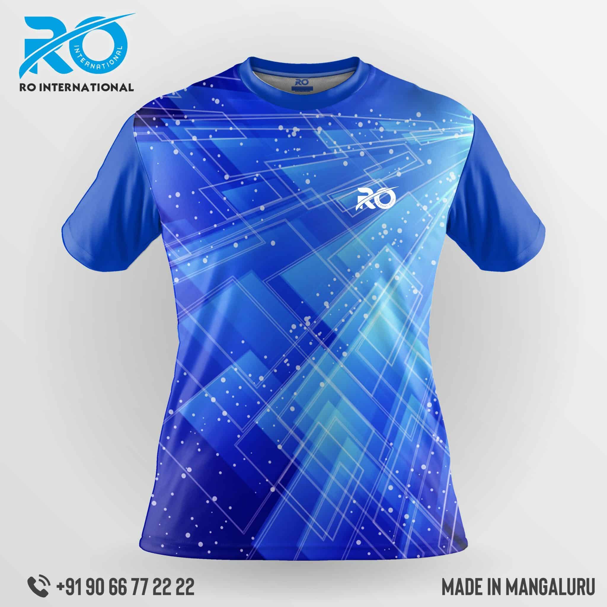 Ro FS Sublimation Jersey Blue White - RO International