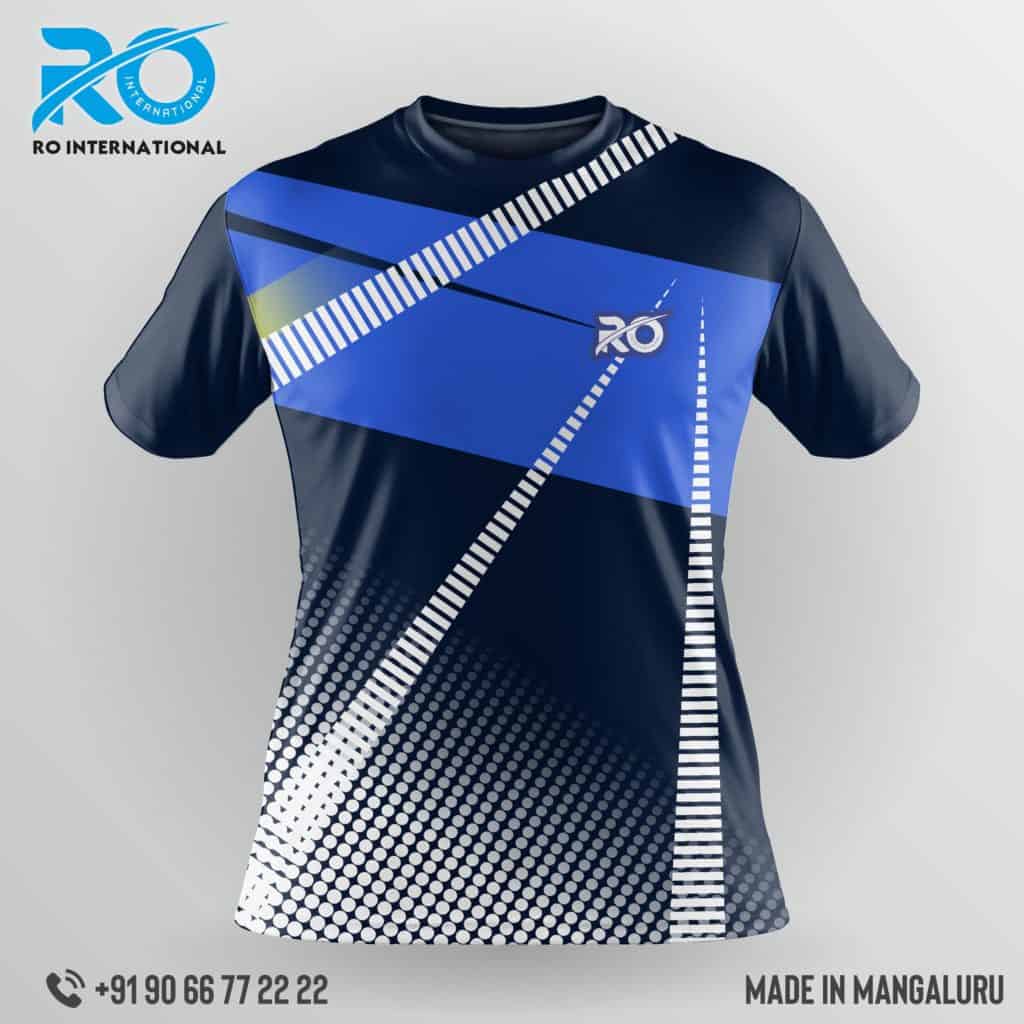 Ro FS Sublimation Jersey Navy Blue Royal Blue - RO International