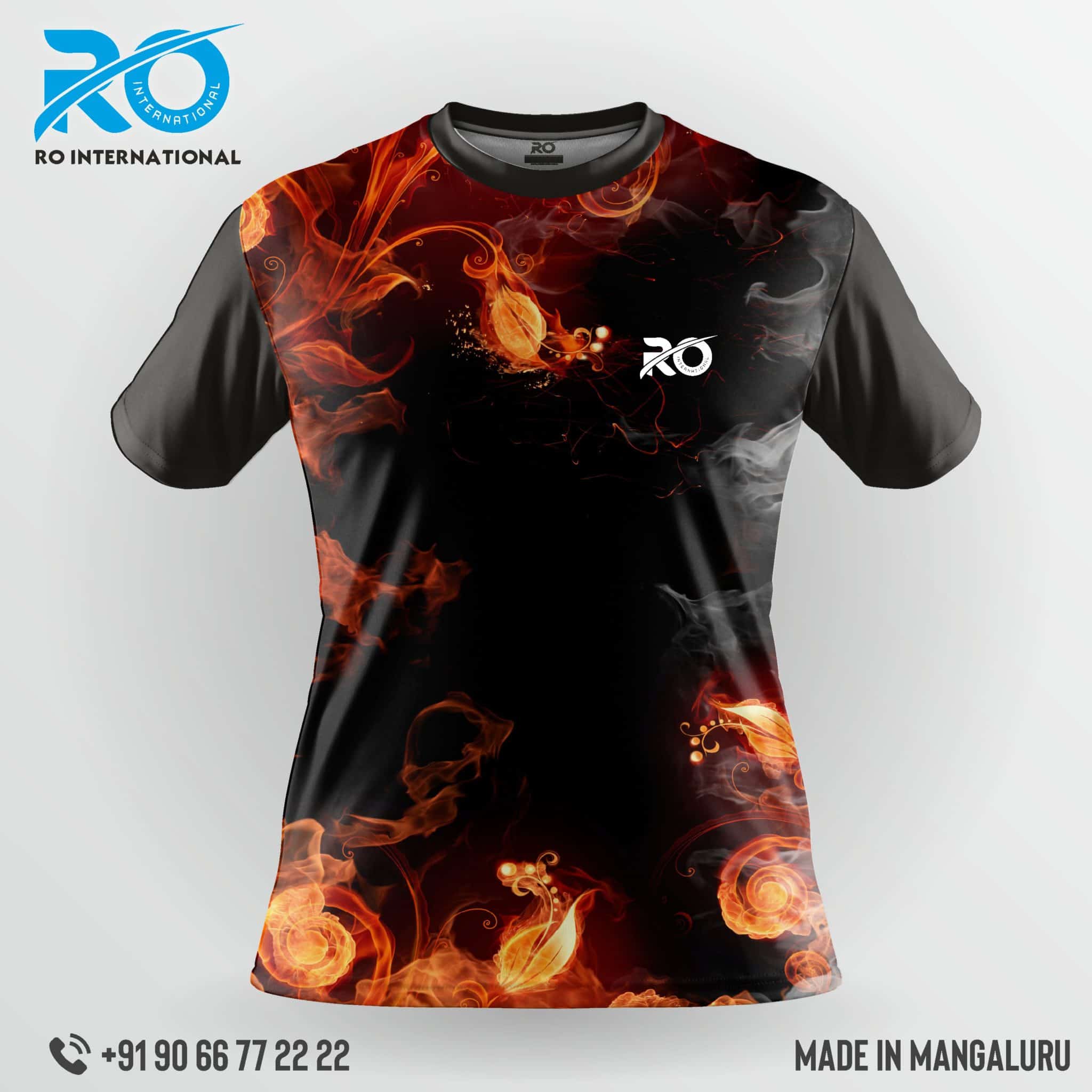 Ro FS Sublimation Jersey Black - RO International