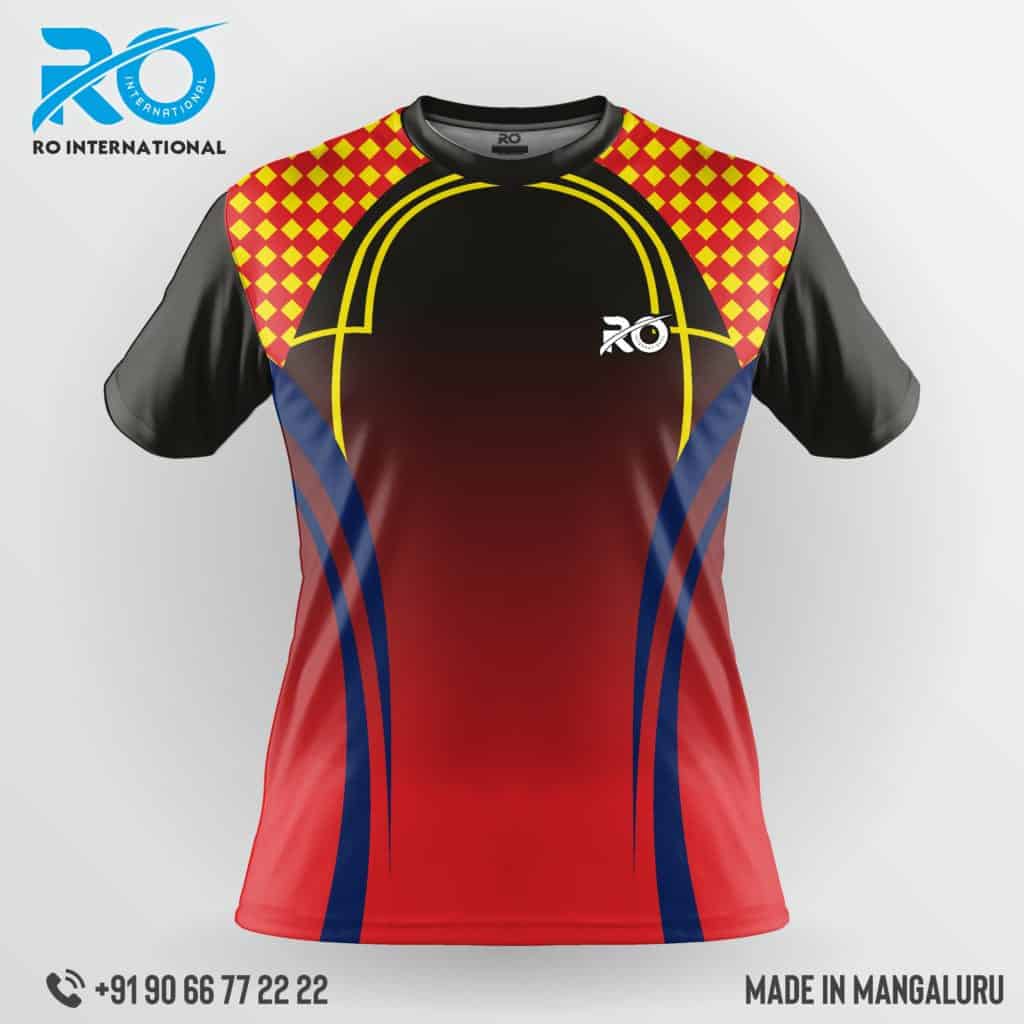Ro FS Sublimation Jersey White Orange - RO International