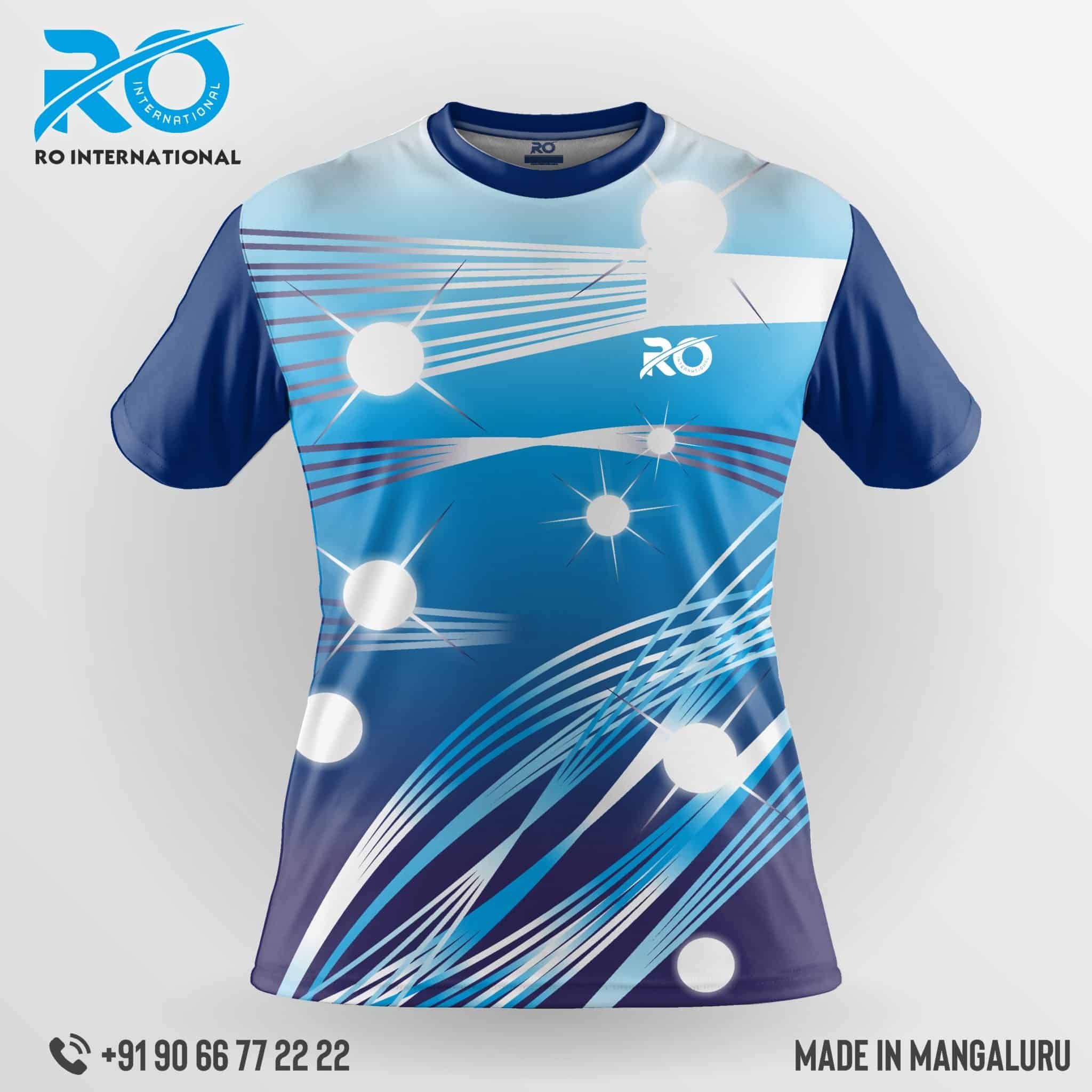 Ro FS Sublimation Jersey Blue Black - RO International