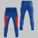 Ro Sports Track Pant Royal Blue Red - RO International