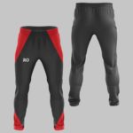 Ro Sports Track Pant Black Red - RO International