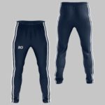 Ro Sports Track Pant Navy Blue White - RO International