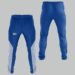 Ro Sports Track Pant Royal Blue White - RO International