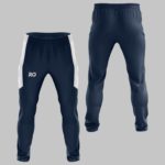 Ro Sports Track Pant Navy Blue White - RO International