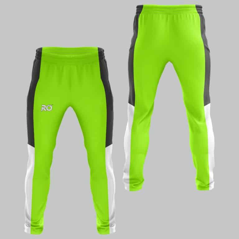 Ro Sports Track Pant Green Black White - RO International