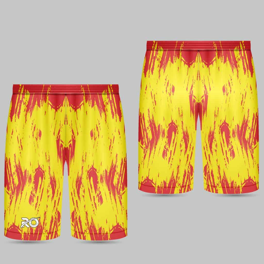 Ro Sports Sublimation Shorts Blue Black - RO International